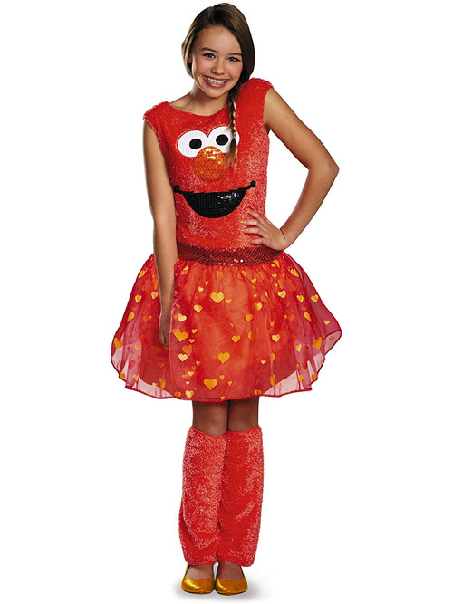 Classic Sesame Street Elmo Classic Girl's Costume