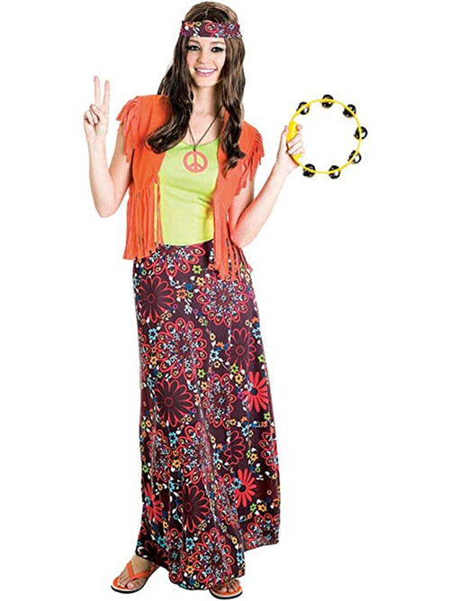 Summer Love Hippie Women's Costume