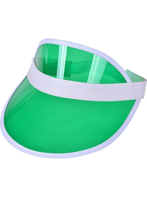 Adult's Green Sun Visor Hat