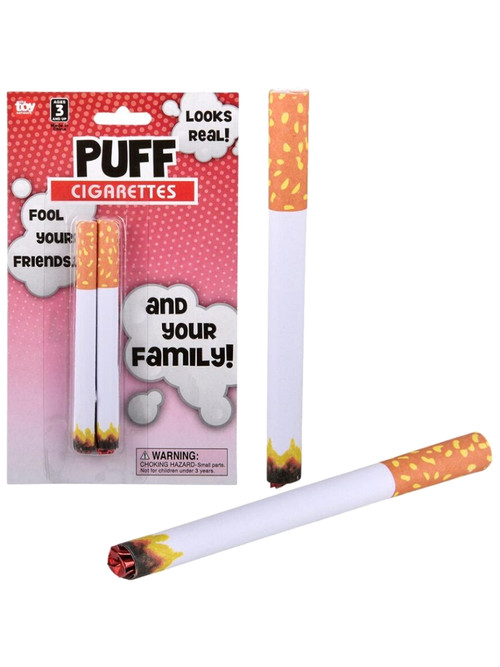 2 Pack Fake Cigarettes Costume Accessory