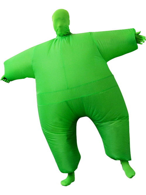 Adult's Large Man Inflatable Green Bodysuit Costume