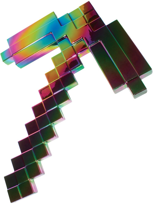Child's Minecraft Anniversary Slick Netherite Pickaxe