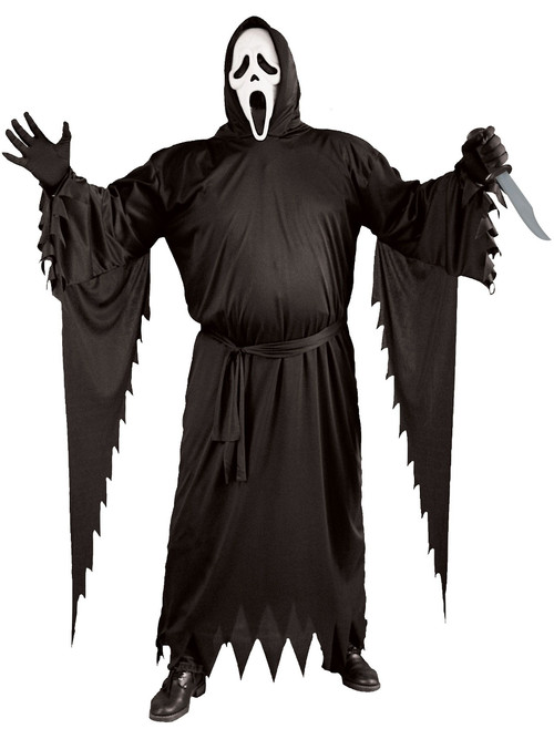 Adult's Ghost Face Classic Costume Plus Size