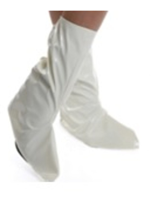 Women's 70s Dancer Girl White Boot Covers Costume Accessory
