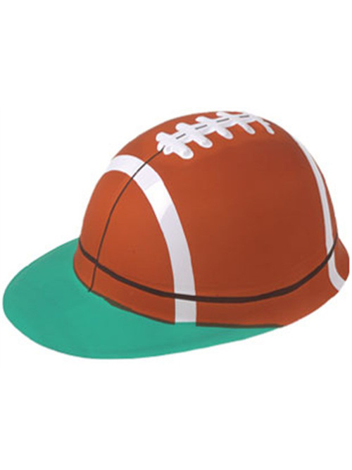 Plastic Football Fan Costume Party Hat Ball Cap