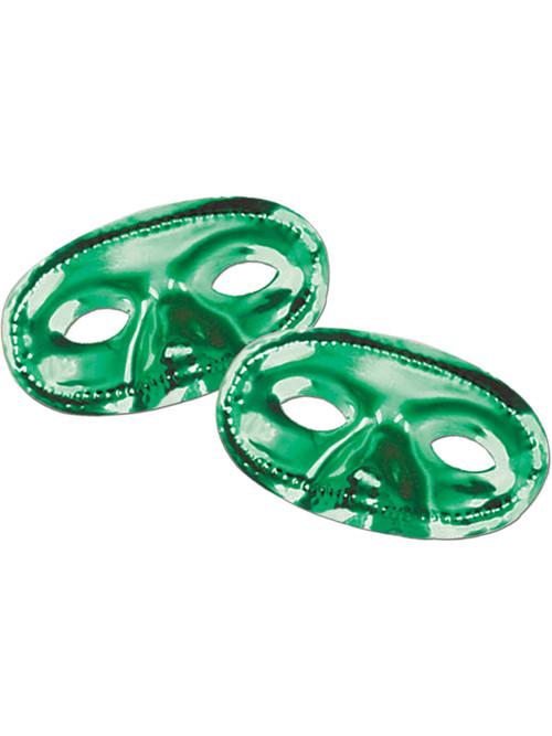Metallic Green Venetian Eye Mask
