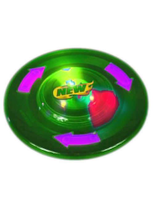 8" Green Light-Up Frisbee
