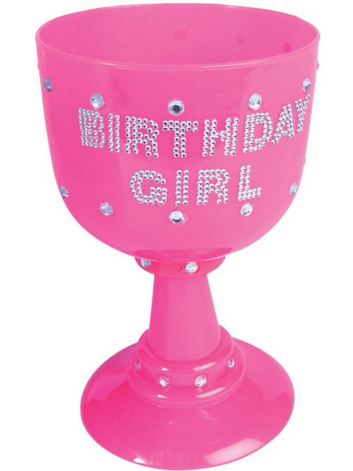 Birthday Girl Drinking Chalice