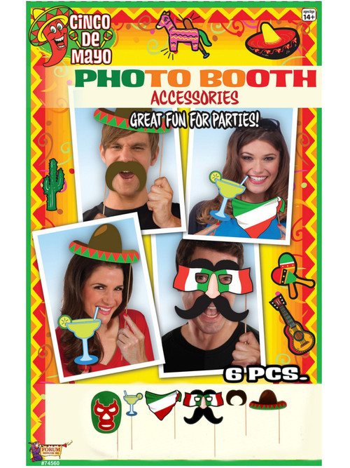 Mexican Photo Booth Props