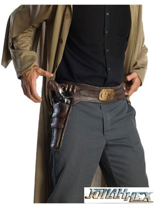 Adult Jonah Hex Cowboy Costume Vinyl Holster Gun Belt
