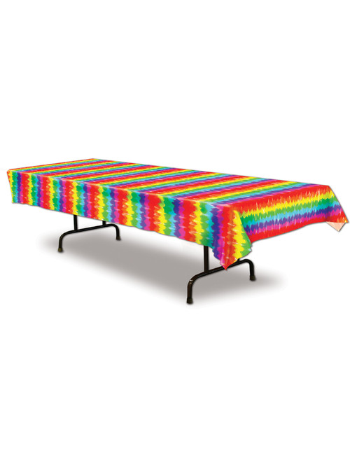 Tie-Dyed Table Cover