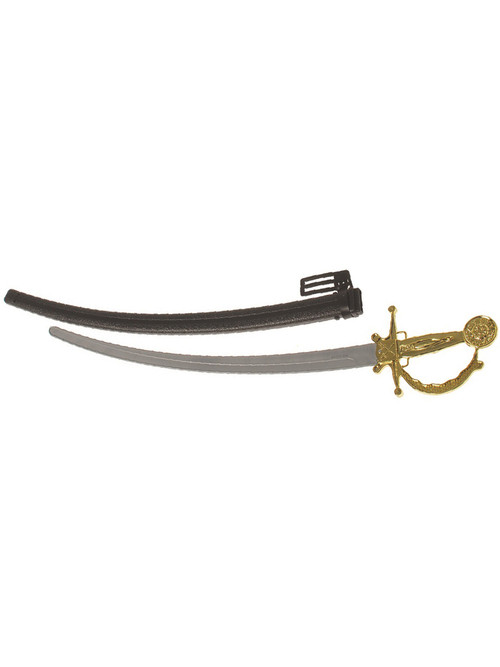 New Caribbean Pirates Cutlass Sword and Sheath