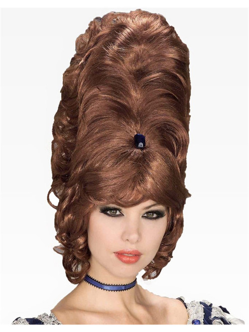 Brown Beehive Wig