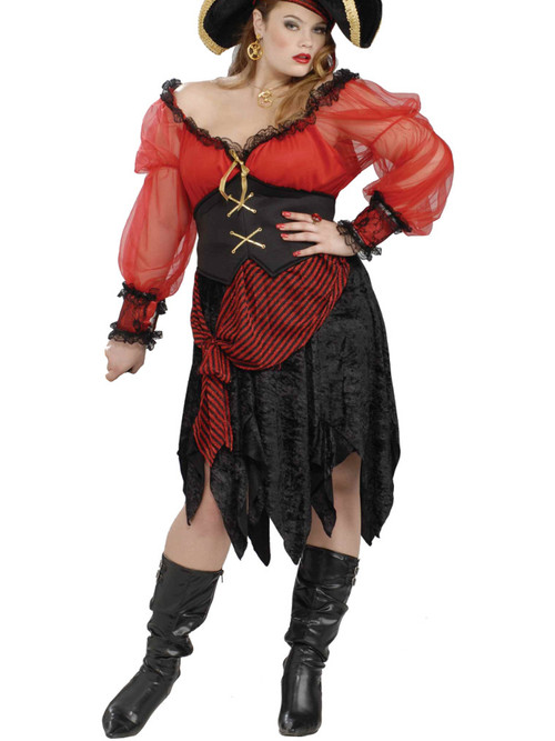 Buccaneer Beauty Plus Size Costume