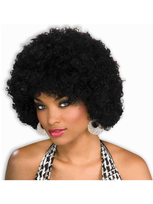 Black Afro Clown Wig