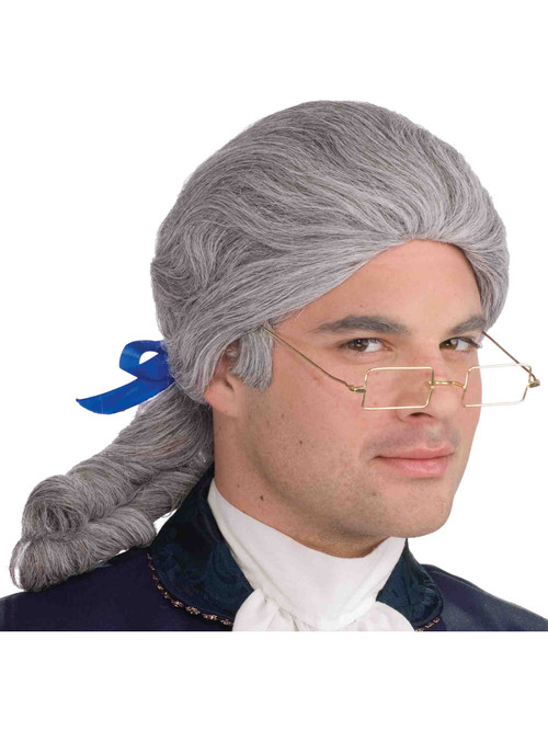 Grey Colonial Judge Wig