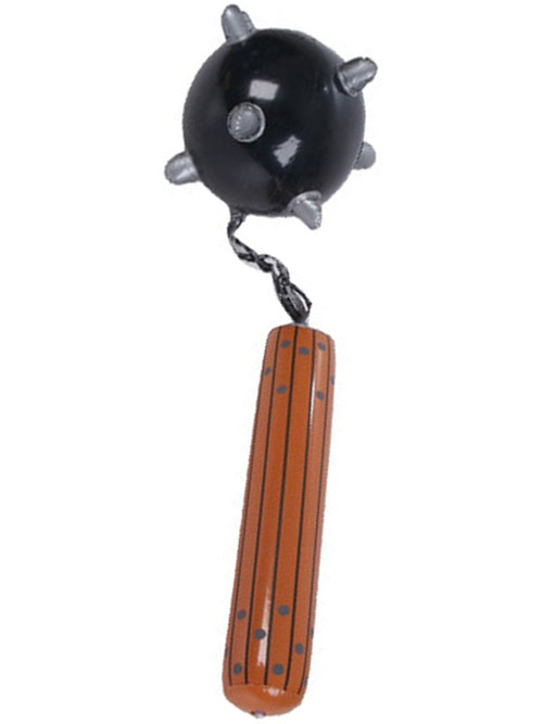 28" Inflatable Barbarian Ball & Chain Spiked Flail Mace