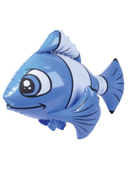 36" Giant Inflatable Blue Clown Fish