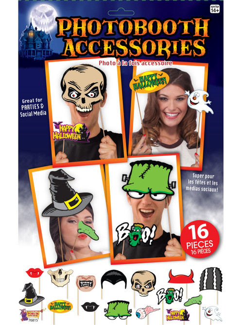 Classic Halloween Monster Photo Booth Props