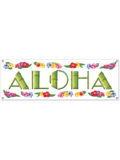 Hawaiian Aloha Banner