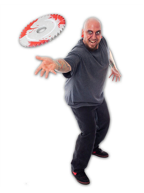 Bloody Saw Blade Throwing Disc