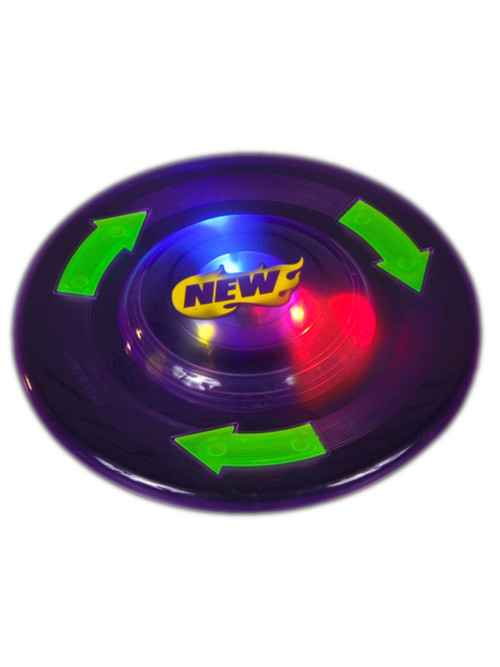 8" Purple Light-Up Frisbee