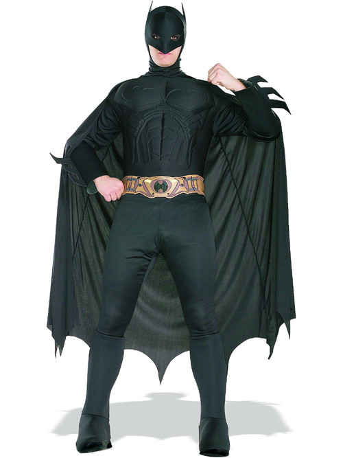 Adult's Deluxe Muscle Chest Batman Begins Costume