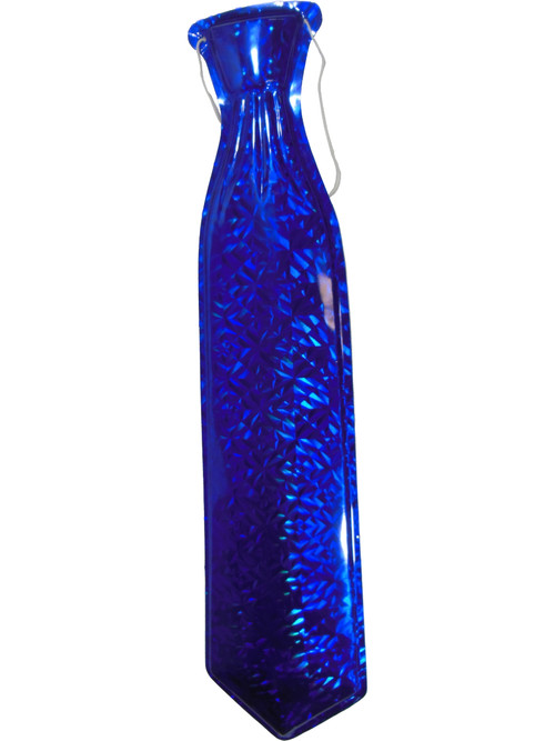 Blue Mylar Long String Tie
