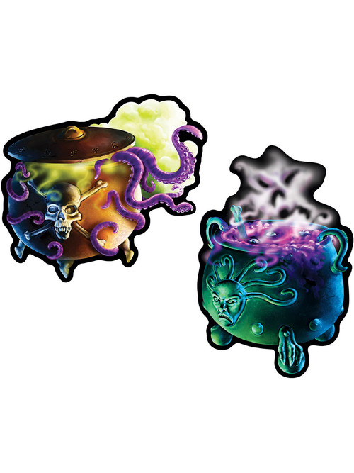Set Of 2 Cauldron Cutouts
