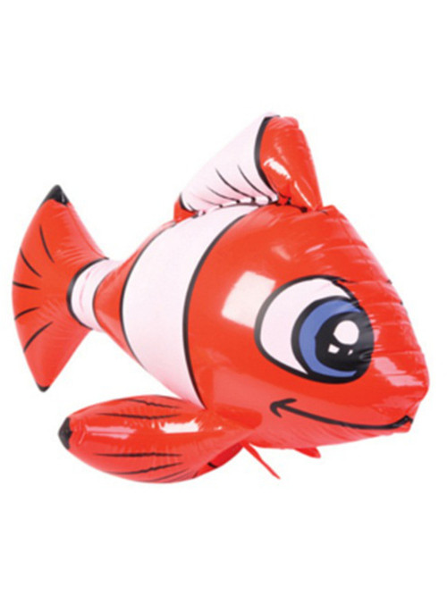 36" Giant Inflatable Red Clown Fish