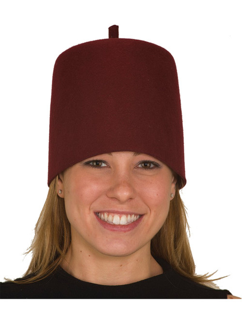 Wool Felt Fez Hat
