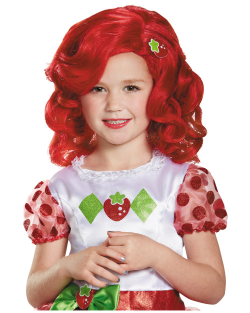 Girls Strawberry Shortcake Wig