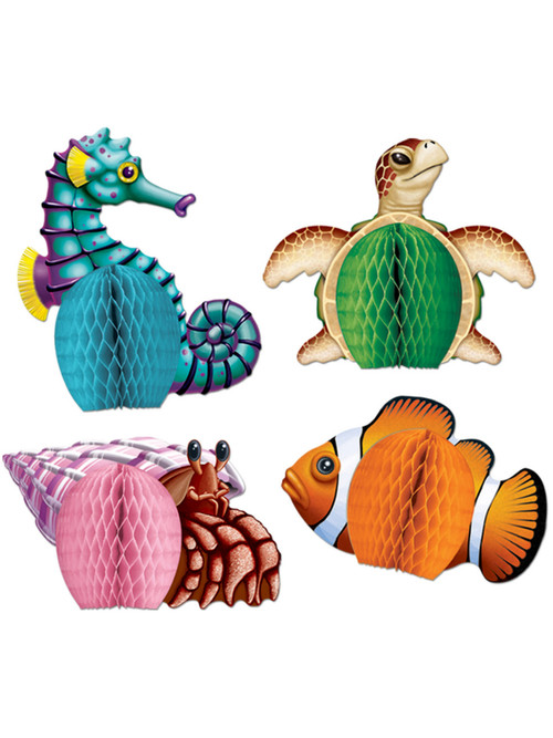 Sea Creatures Playmates Centerpiece