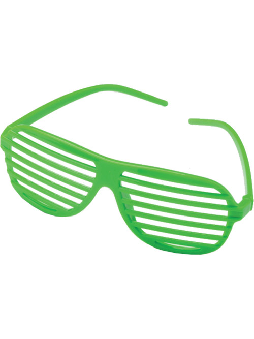 Green Shutter Shade Sunglasses