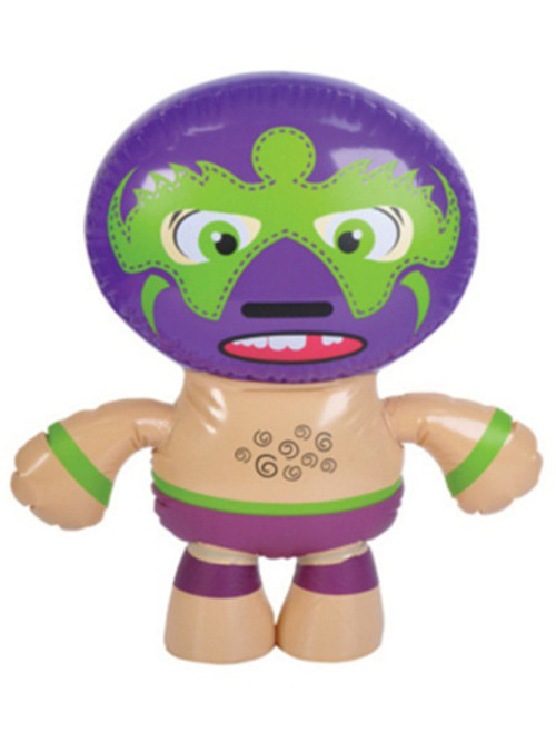 24" Purple Inflatable Wrestler Decoration