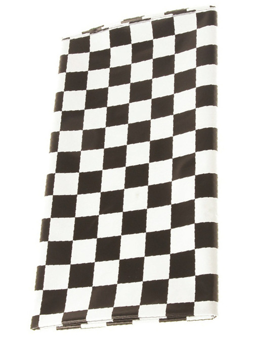 54" x 108" Checkered Flag Table Cloth