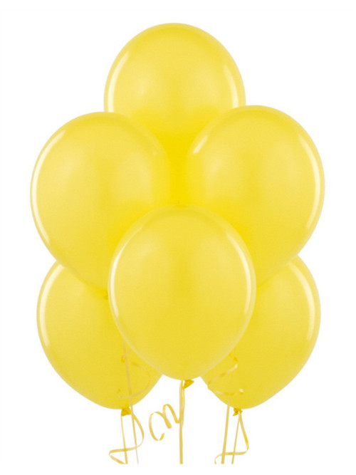 One Gross (144) Yellow Latex 11" Party Balloons