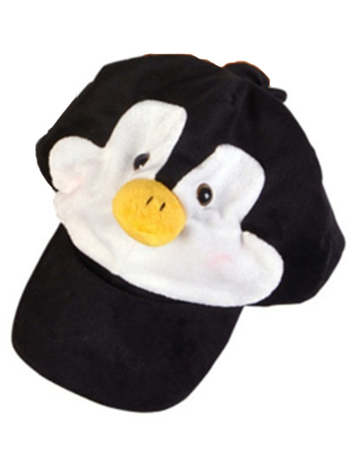 Plush Penguin Baseball Cap