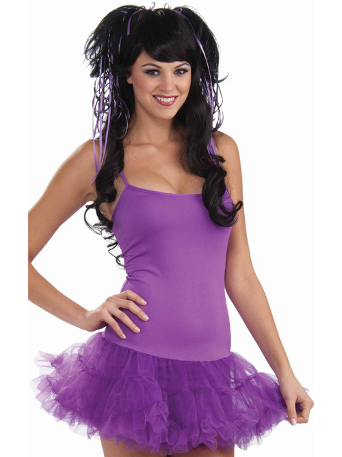 Purple Petticoat Dress