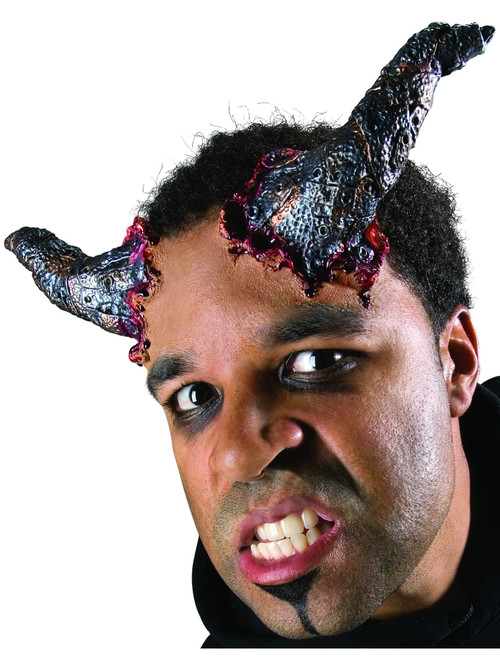 Theater Quality Latex Costume Accessory Death Metal Demon Prosthetics ...