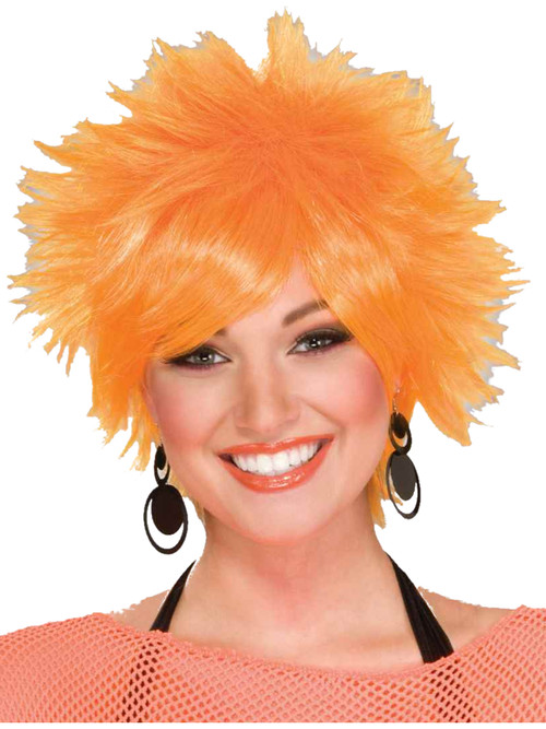 Orange Pixie Wig