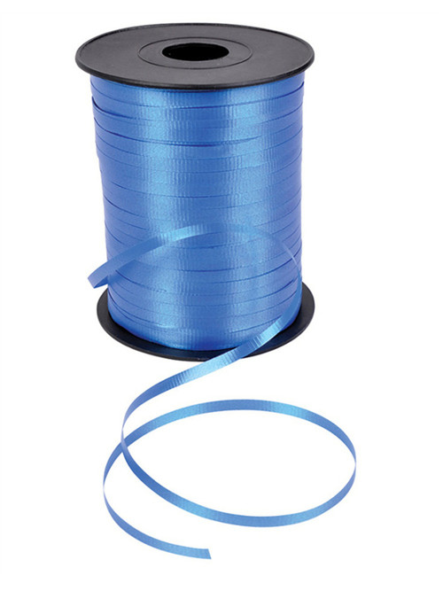 500 yard Roll of Shinny Blue Balloon Ribbon