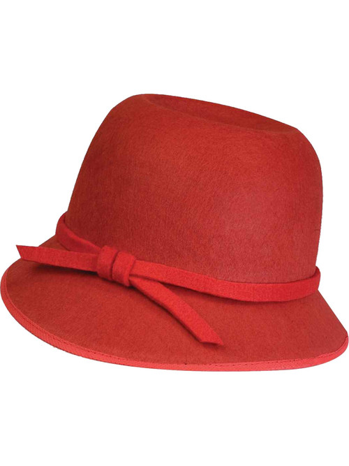 Red Flapper Hat