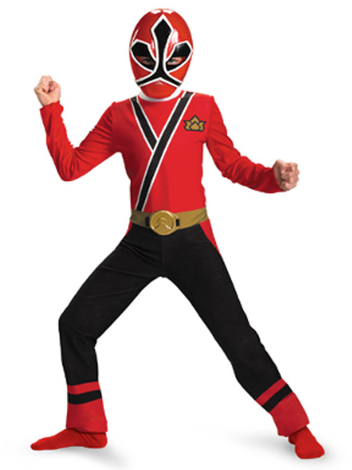 Red Power Rangers Samurai Costume