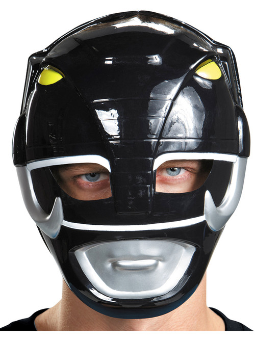 Black Mighty Morphin Power Rangers Mask