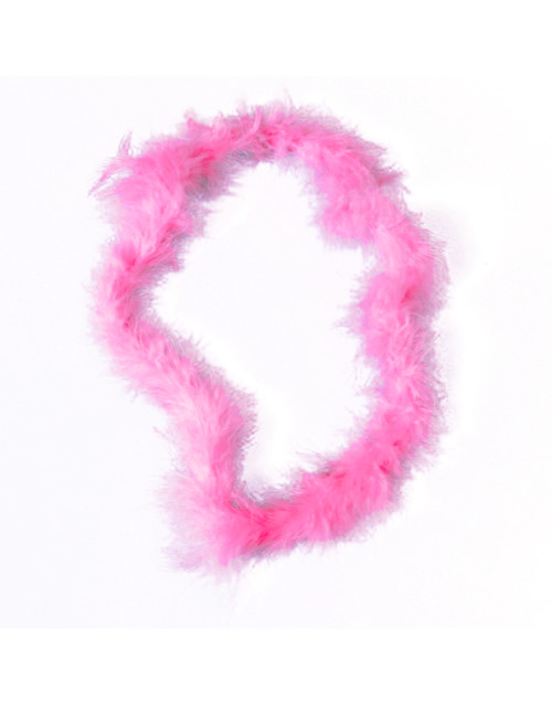 Lot Of 12 44" Fluffy Hot Pink Boas
