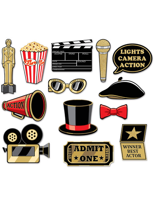 Hollywood Awards Night Fun Signs Kit