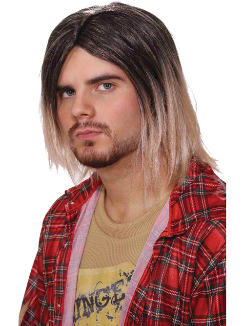 Black and Blonde Faded Wig