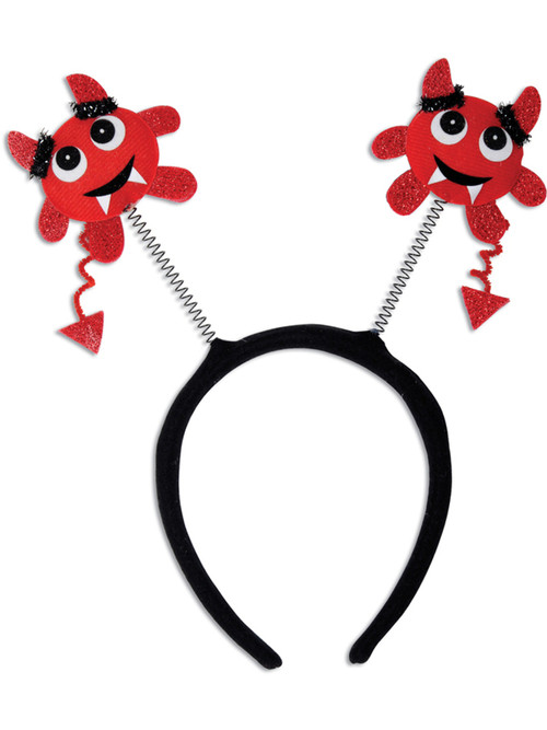 Halloween Funny Bouncy Devil Bopper Headband