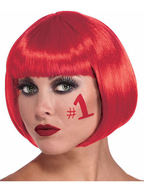 Women's Red Bob Wig